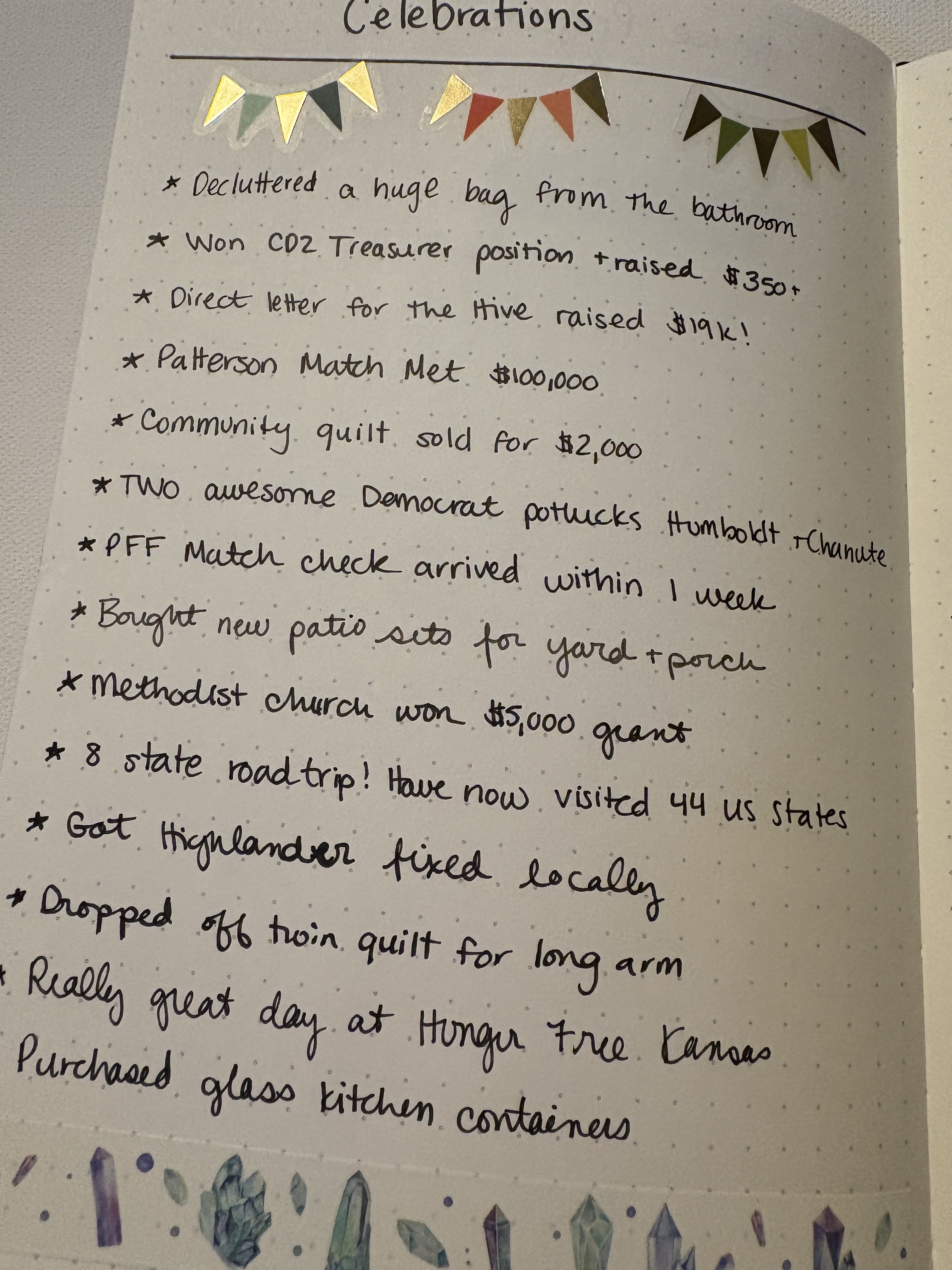 Collections Journal: Celebrations – Every Little Step